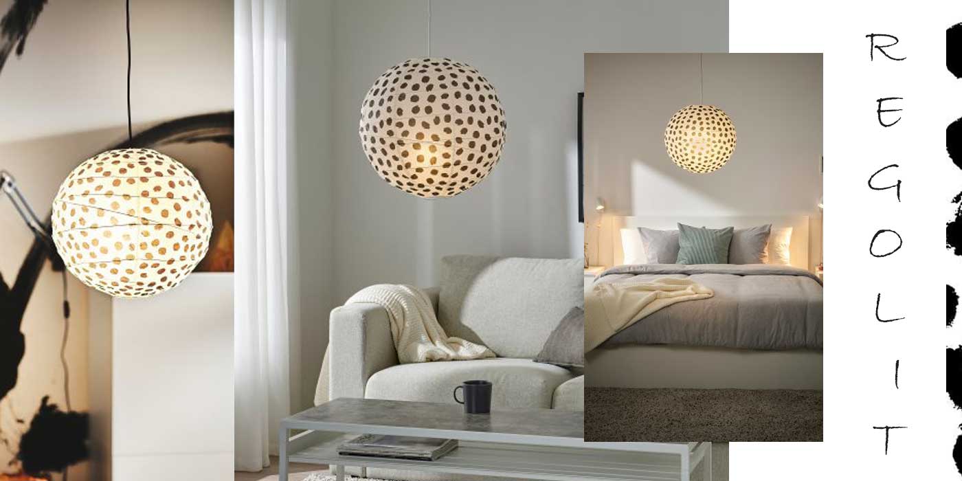 شید لامپ ایکیا مدل IKEA REGOLIT