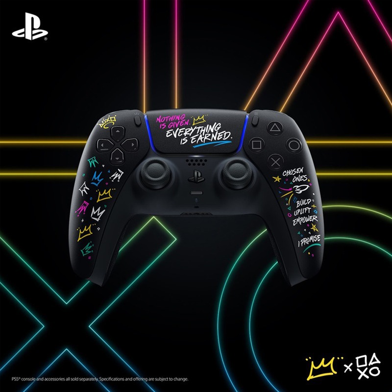 دسته بازی PS5 دوال سنس مدل Dualsense Lebron James Limited Edition