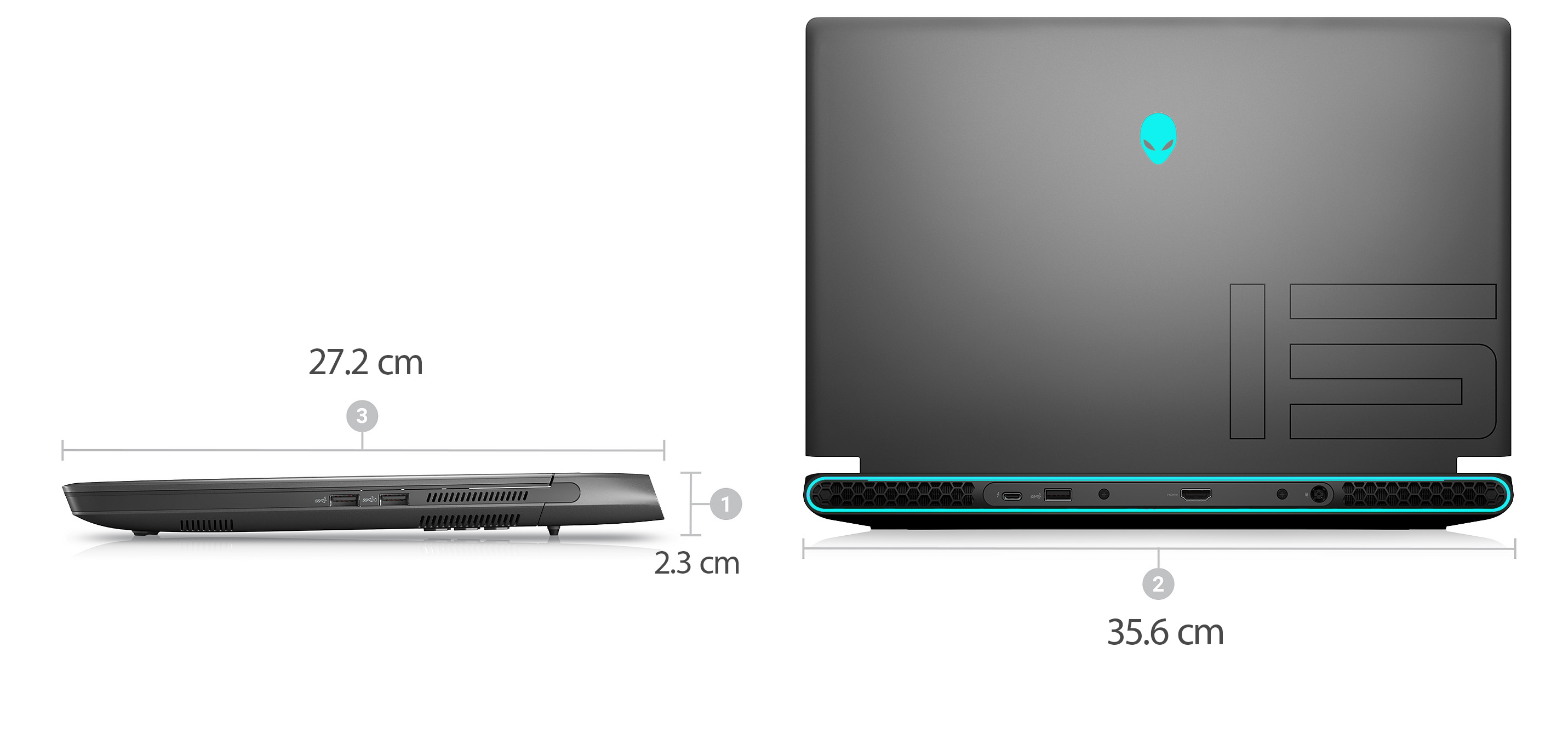 لپ تاپ 15.6 اینچی دل الین ویر مدل Dell Alienware M15 R7